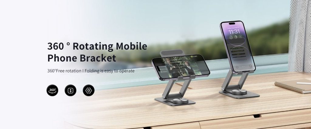 Recci desktop stand استند موبایل تمام فلزی – Appleirani